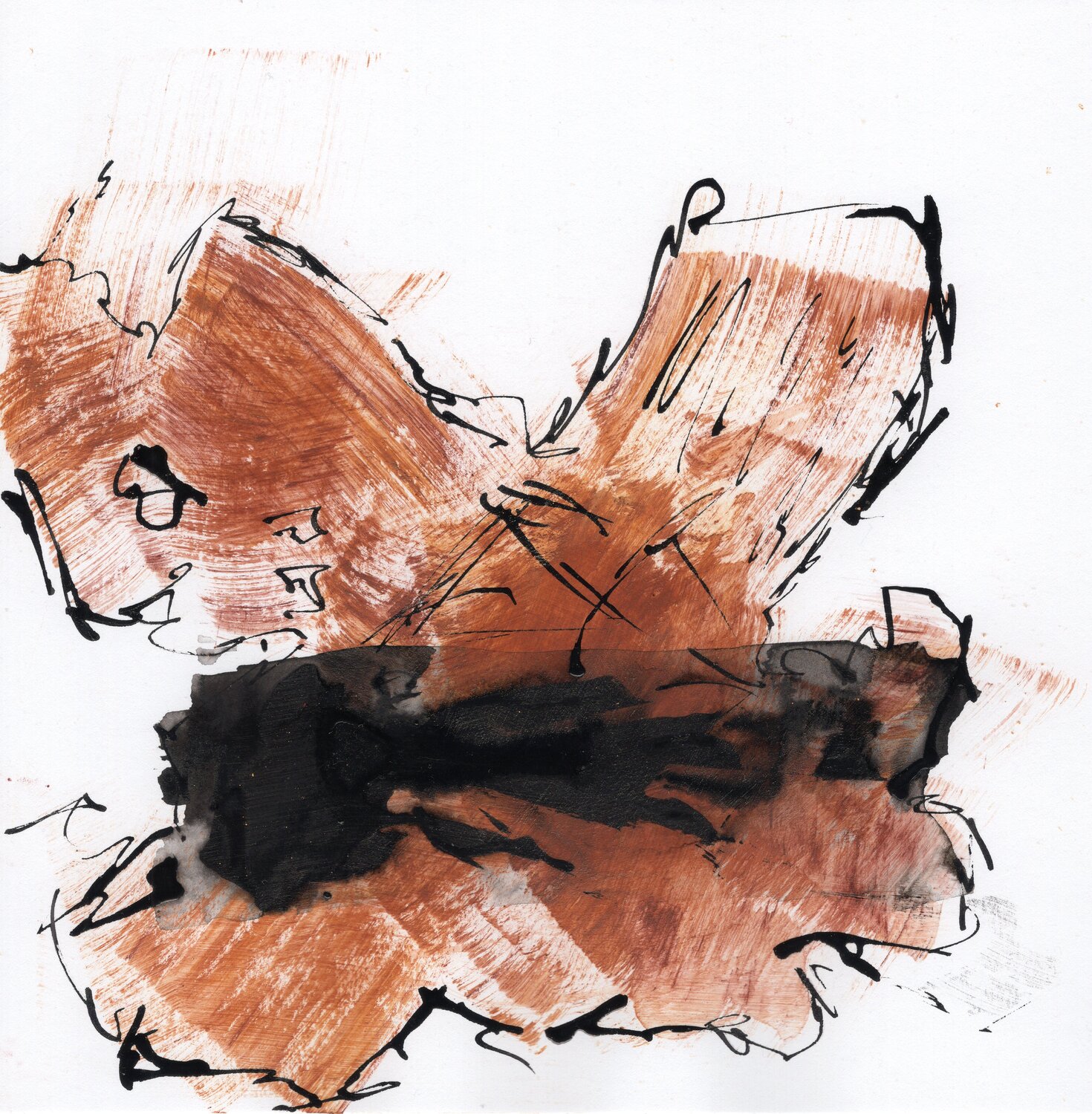 "Instant numéro 33" by Nicolas VASSE (2025) : Work on Paper Acrylic ...