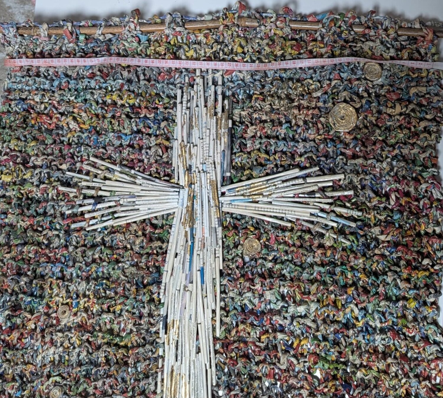 The silence of hope by Jasna Milosavac (2022) : Work on Paper Collage ...