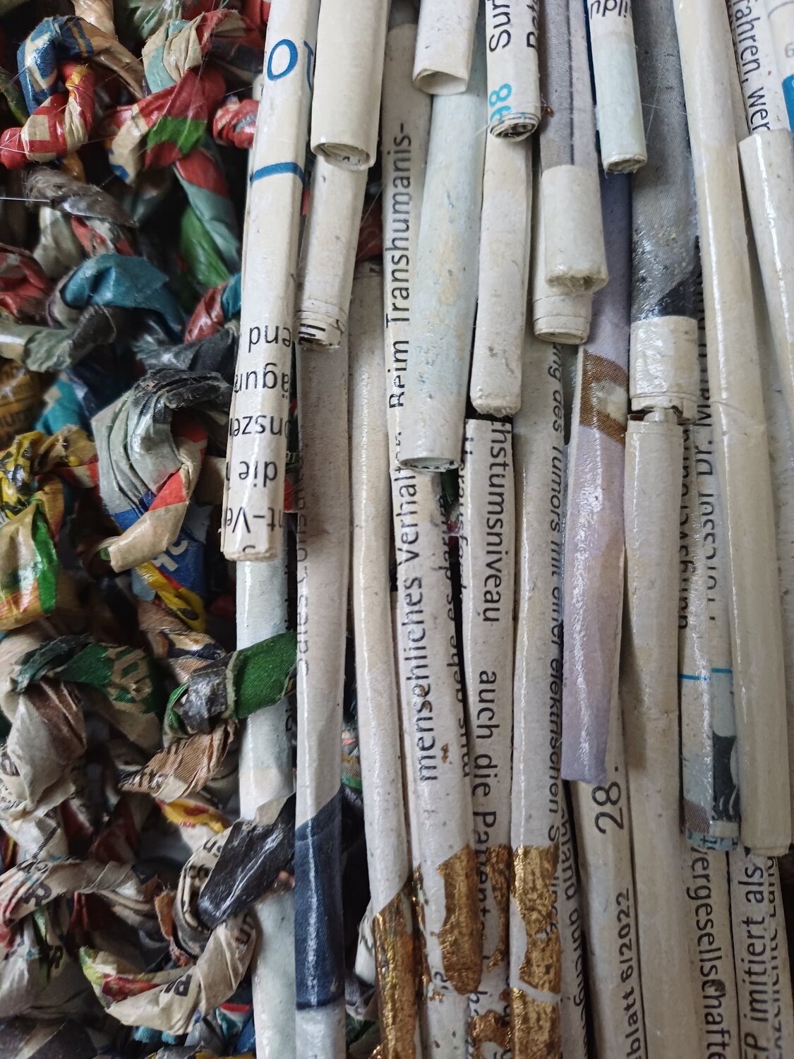 The silence of hope by Jasna Milosavac (2022) : Work on Paper Collage ...