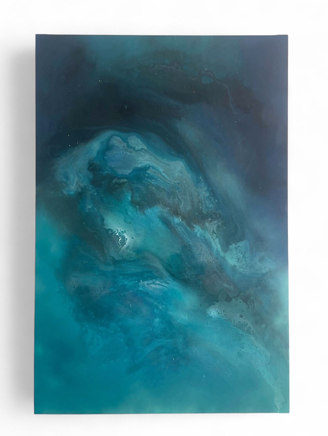 Nébuleuse cosmique de Chacha Art (2023) : Peinture Acrylique sur Toile ...