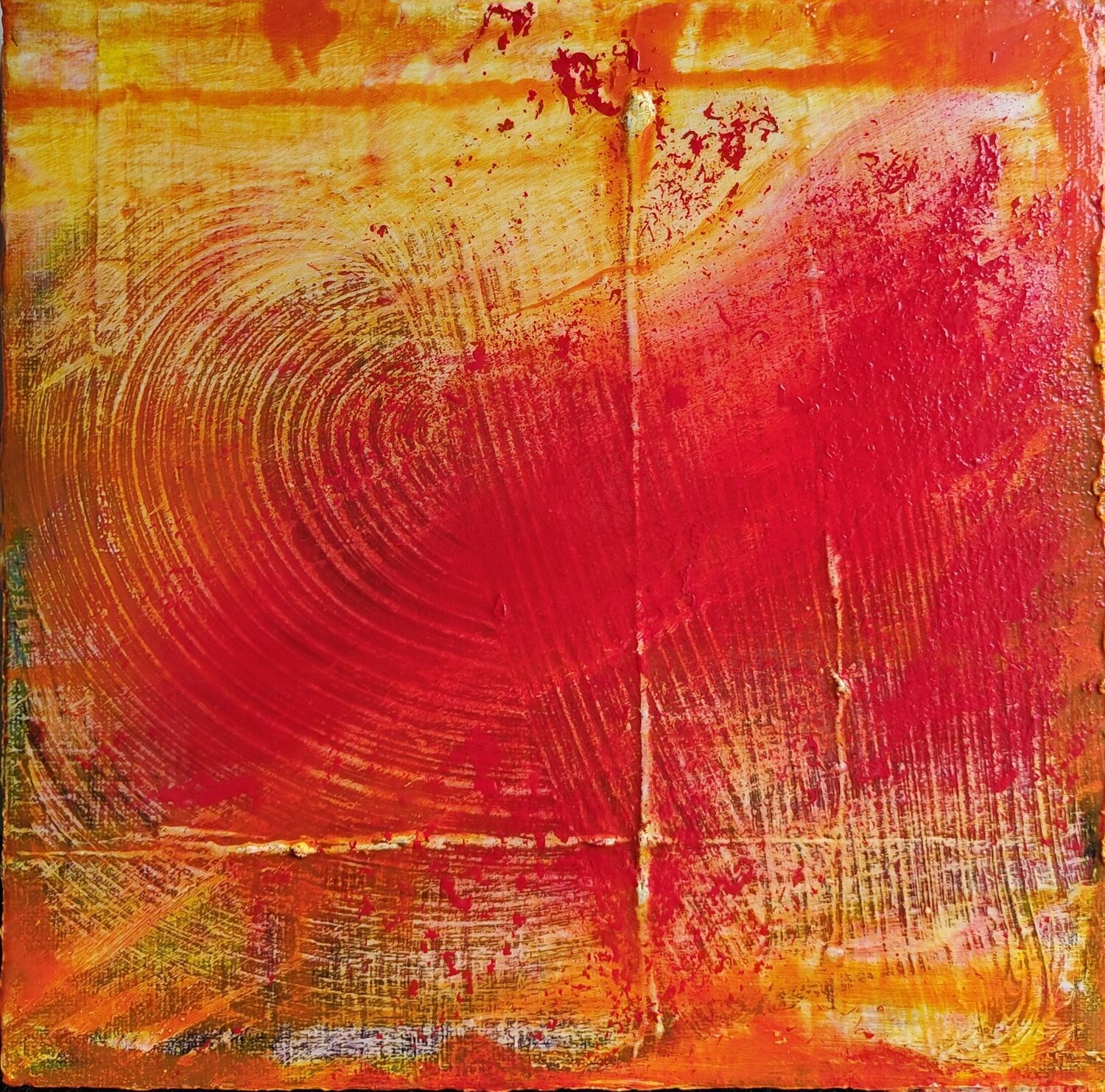 Autumn poem de johan kjellnäs (2025): Pintura Acrílico en Madera ...