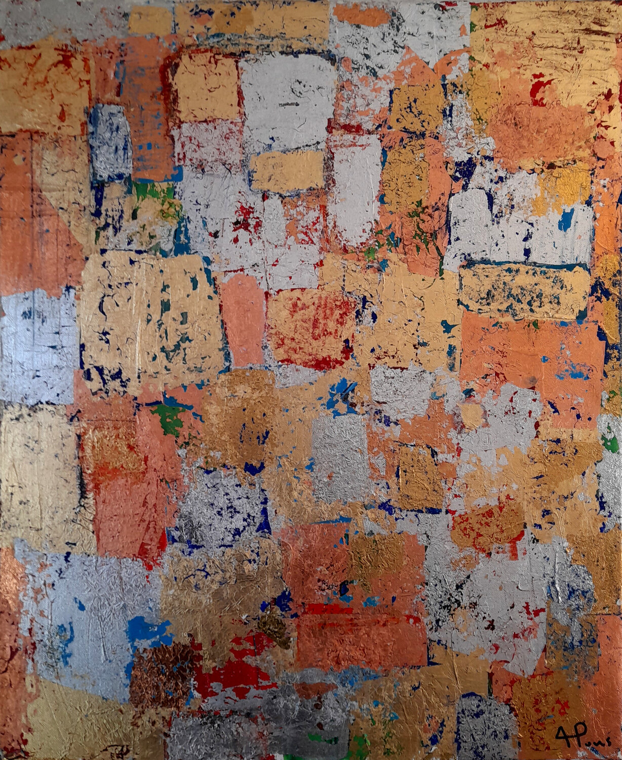 Composition improvisée et lumineuse de Alexandre Pons (2024): Pintura ...