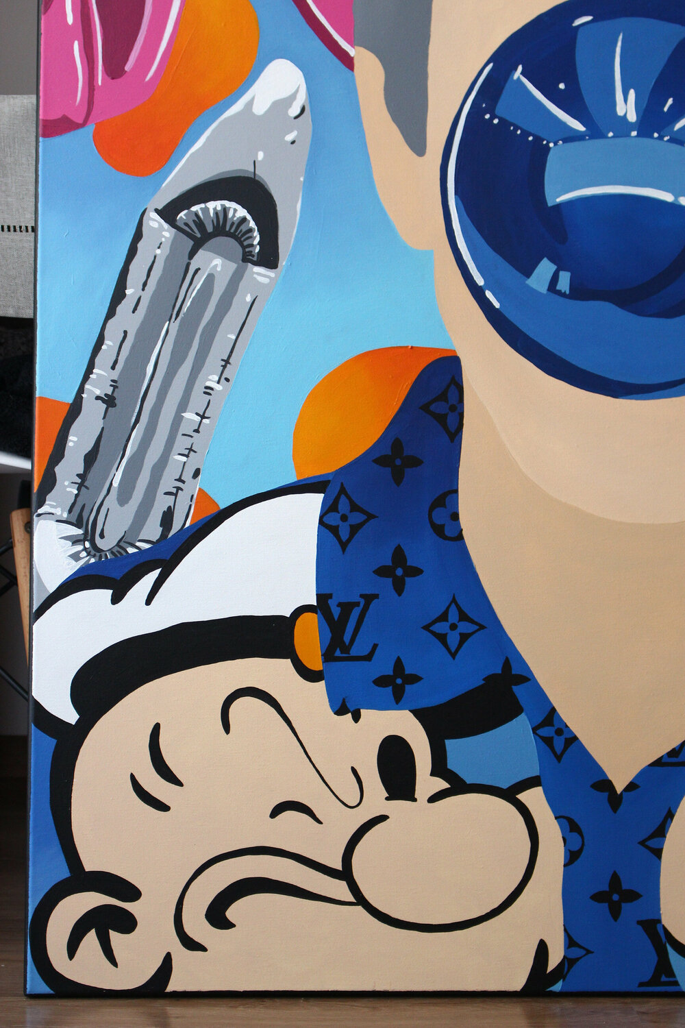 Faces and symbols – Jeff Koons by Monika Mrowiec (2021) : Painting ...