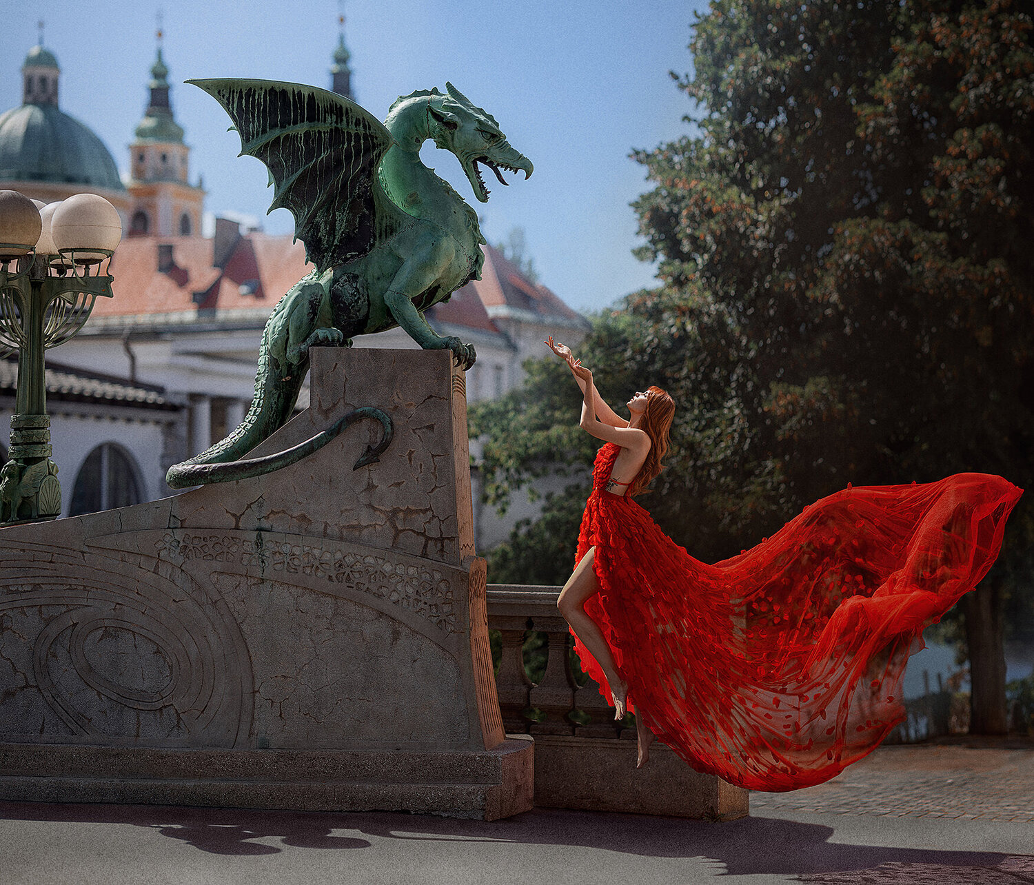 DRAGON LEGEND de Irina Dzhul (2022) : Photographie Digital sur Papier - Singulart