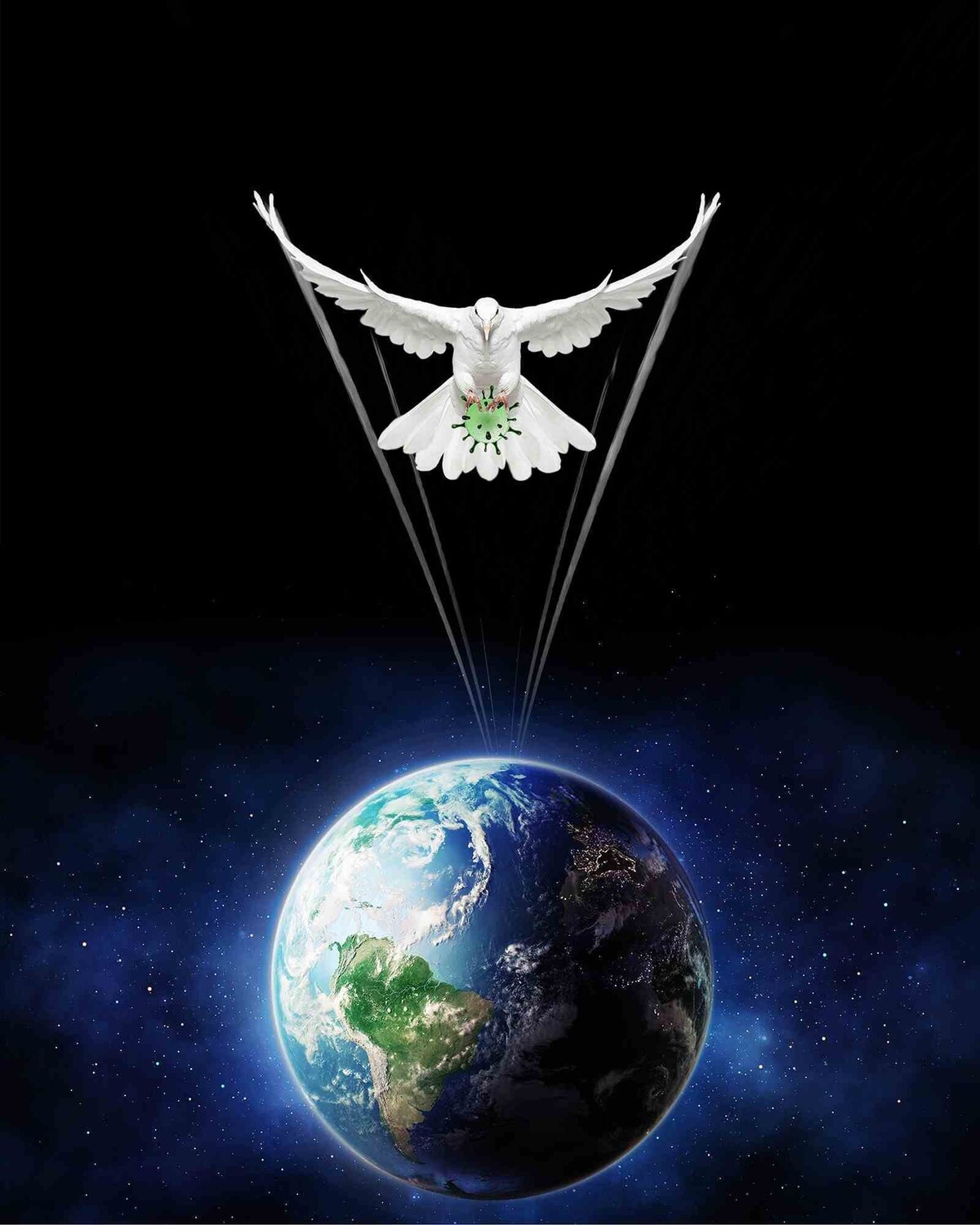 COLOMBAVIRUS free Humans from evil (Cut Earth) - COLOMBAVIRUS libera ...