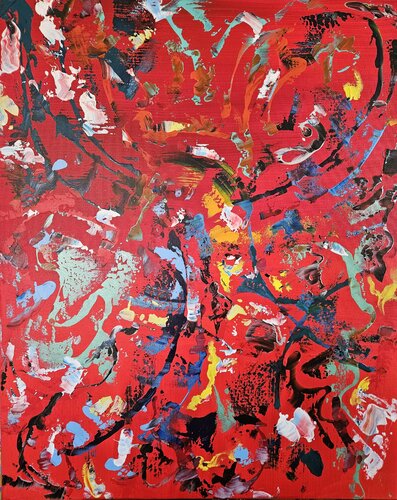 Kissing souls by Lisa Smith (2025) : Painting Acrylic on Canvas - Singulart