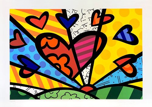 Romero Britto Art for Sale on SINGULART