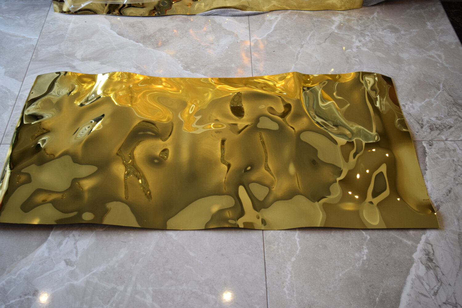 Dancing Water Reflections Sculptural Large 3-Dimensional by Anna Sidi ...