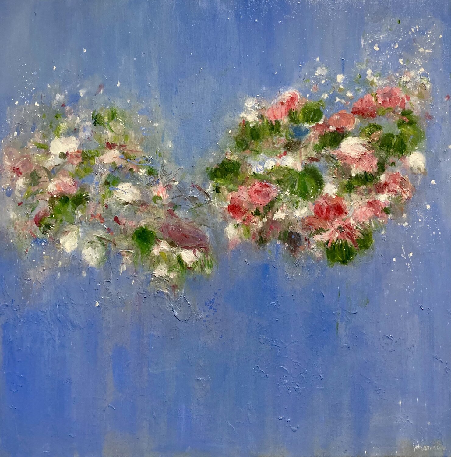 Mes ailes by Johanna Lisa (2024) : Painting Oil on Canvas - Singulart