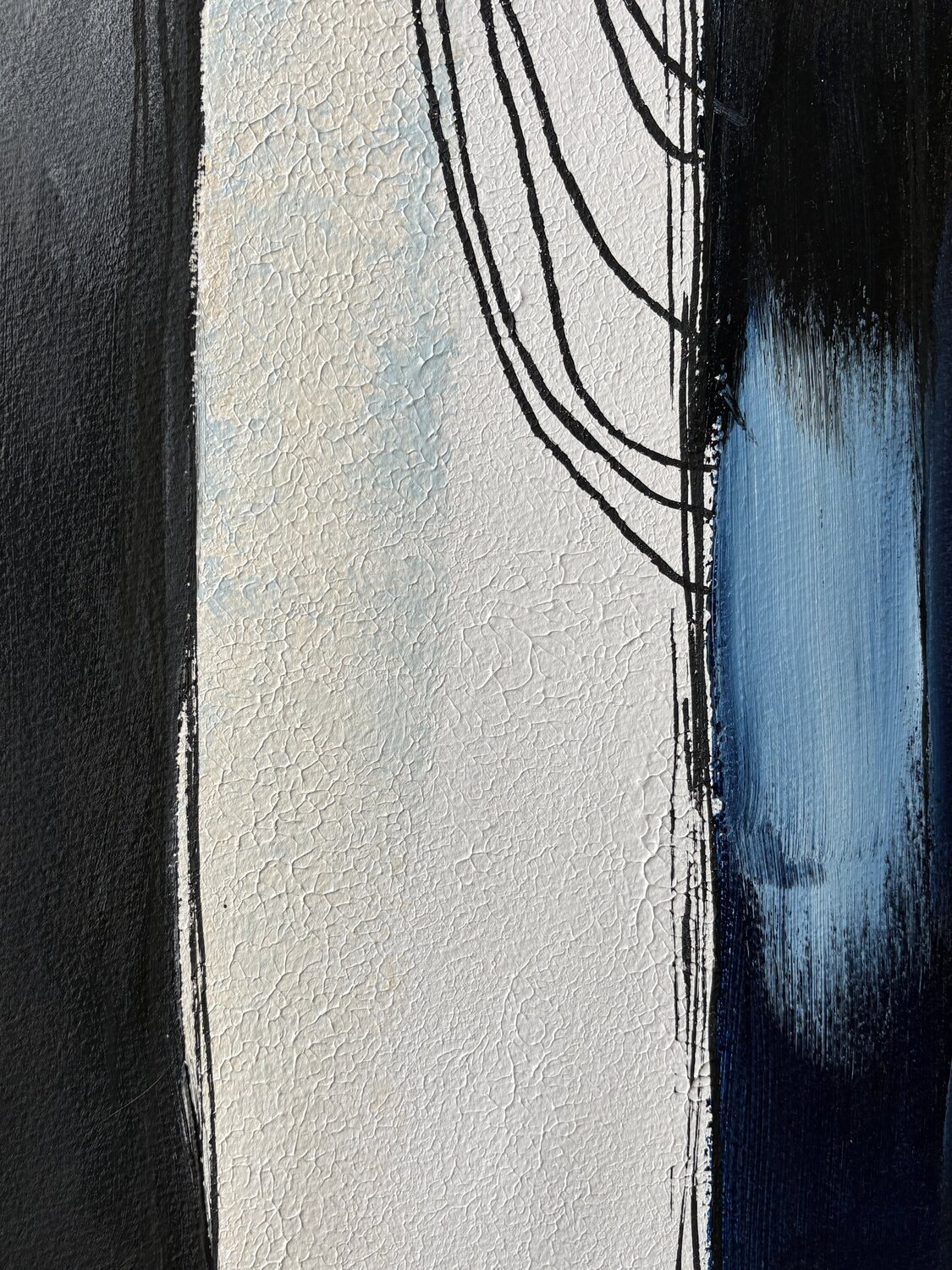Urban Lines of Quiet de Ana Ozz (2026) : Peinture Acrylique sur Papier ...