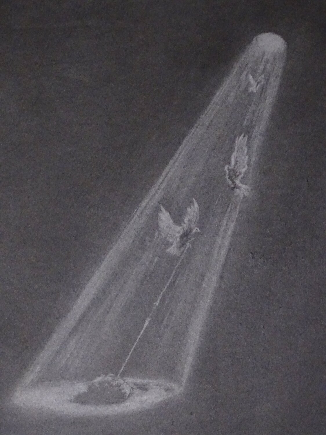 Persevere by Jeremias Alberto (2024) : Drawing Charcoal on Paper ...