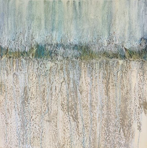 Ostsee-Sand #2 de Heike Kirsch (2023): Pintura Acrílico, Arena en ...