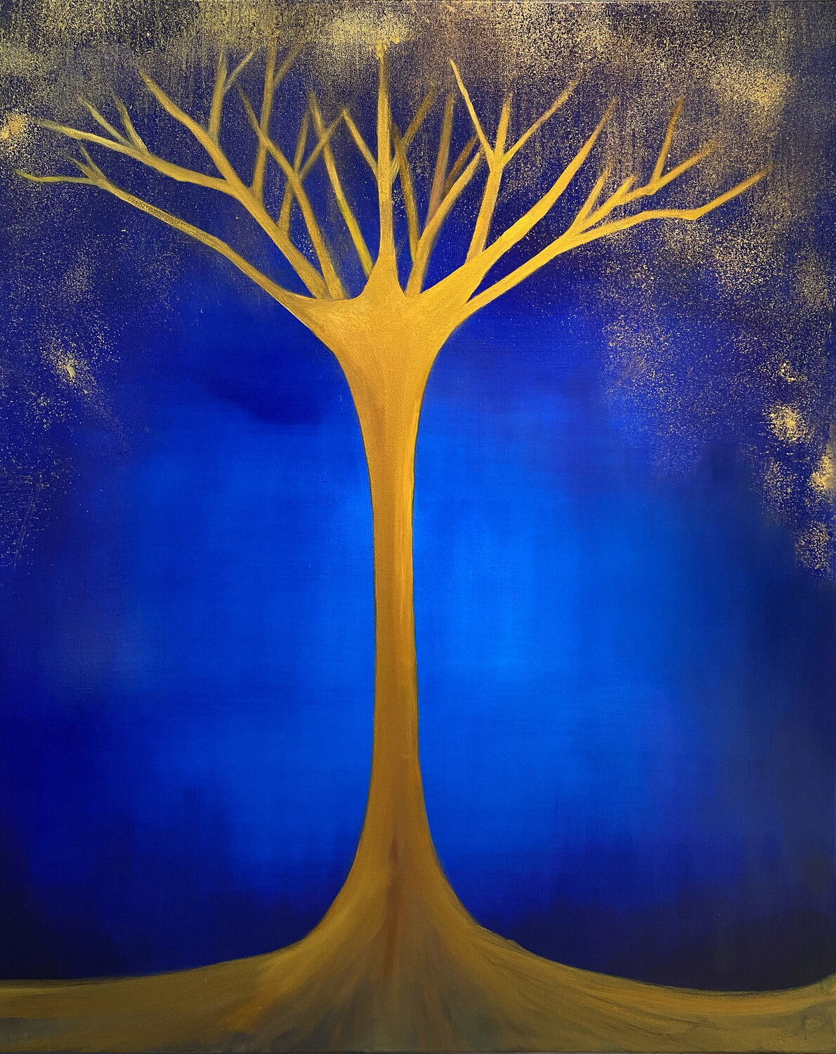 Tree with hope by Yi-Chiao Chen (2021) : Painting Oil, Objects on Canvas - Singulart