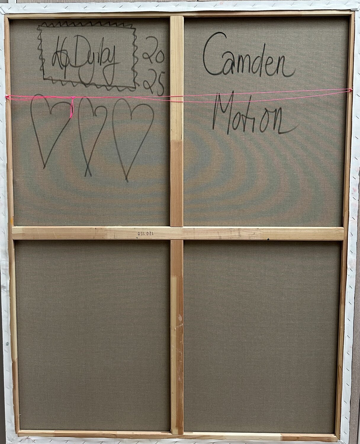 Camden Motion by Lone Gadegaard Dyrby (2025) : Painting Acrylic, Pencil on Canvas - Singulart