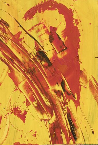 Oor by Barbora Buresova (2023) : Painting Acrylic, Vinyl on Synthetic ...