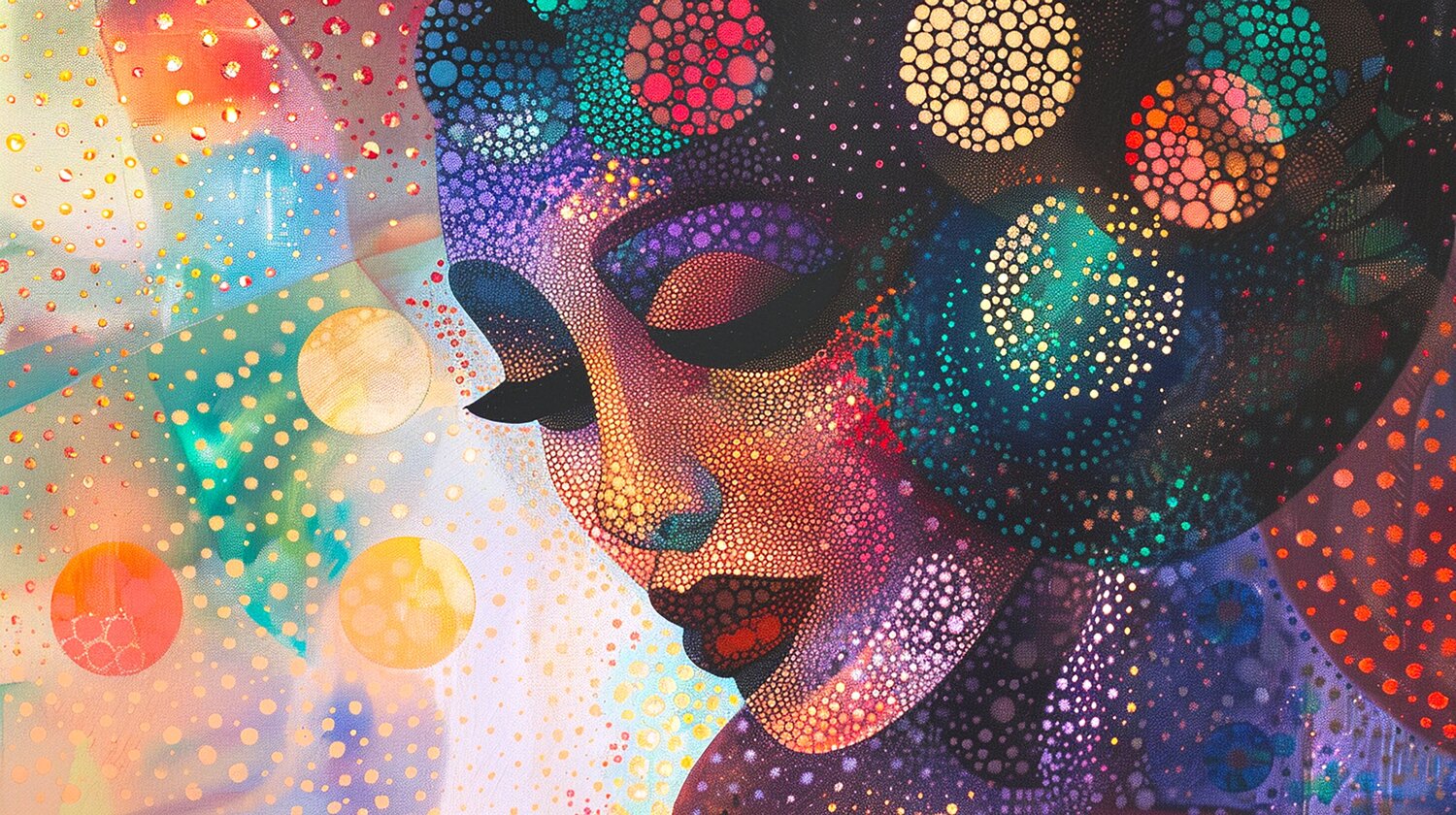Afrocentric Art meets Pointillism a Colorful Marriage de Paul David ...