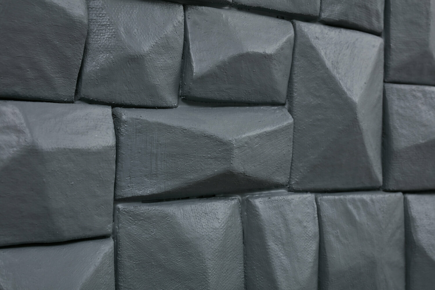 CONCRETE - Two Panels von Manuel Ursprung (2017): Skulptur Gips - Singulart