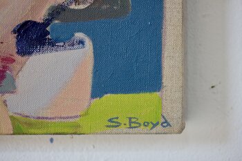 Reflections by Simon Boyd (2024) : Painting Oil on Canvas - Singulart