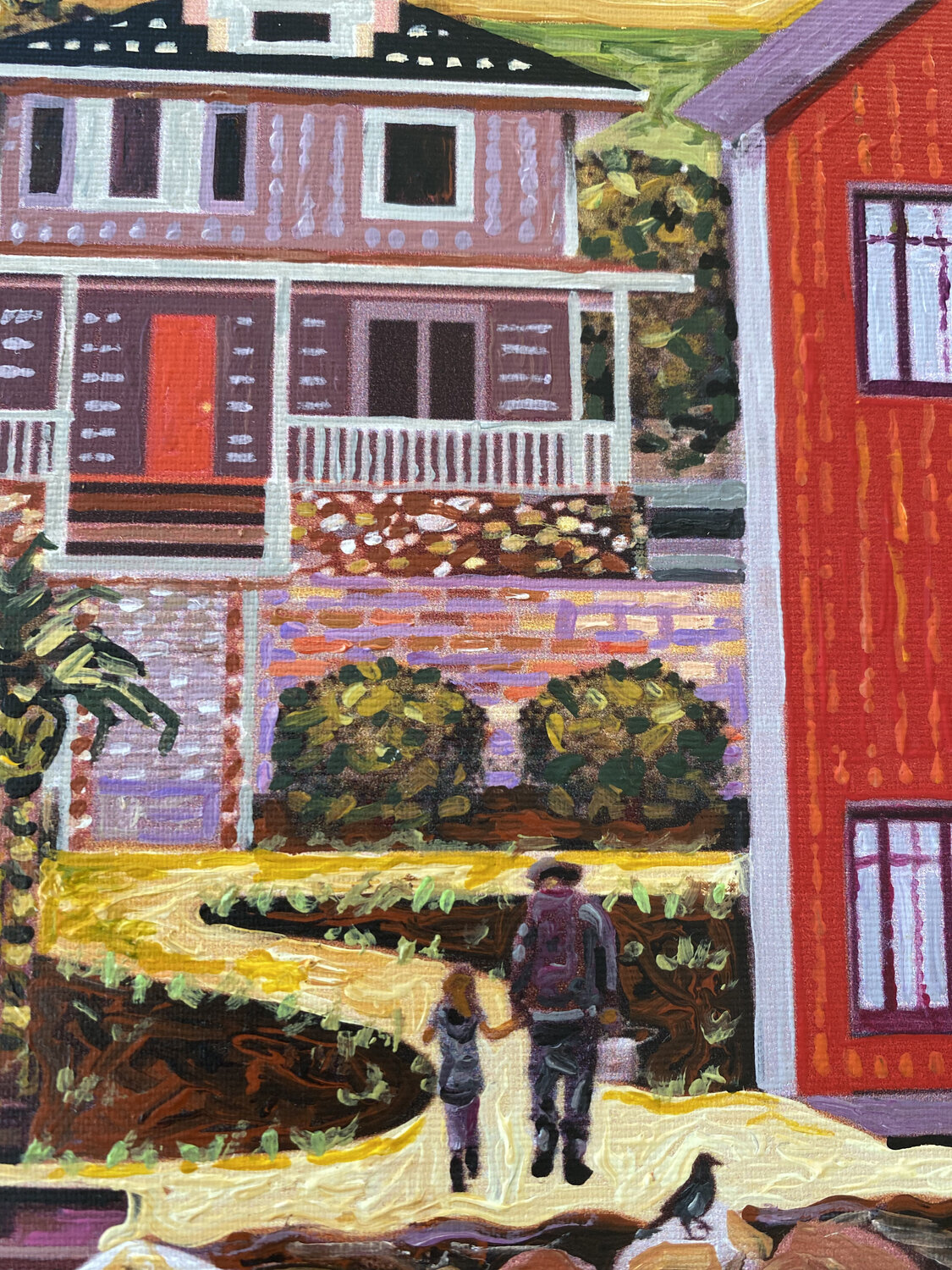 Fishing With Dad by Julie Pace Hoff (2023) : Painting Acrylic on Canvas ...