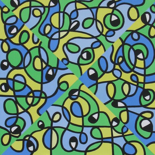 Toxic Lemons by Paulo Machado (2004) : Painting Acrylic on Canvas ...