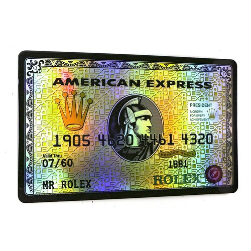 Pop Art Painting | Amazing AMEX Art, Rolex President | 36″ American ...