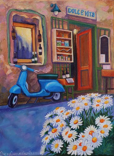 Moment by Oksana Chetverikova (2022) : Painting Acrylic on Canvas ...