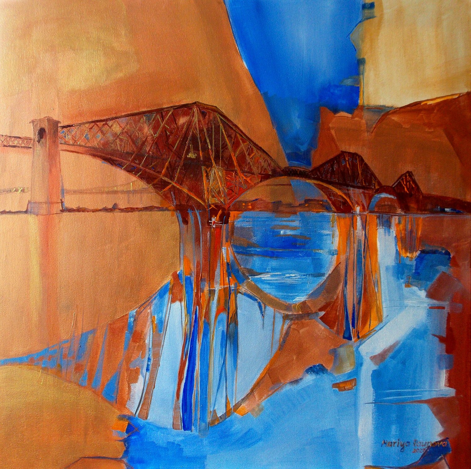 Forth Bridge Painting
