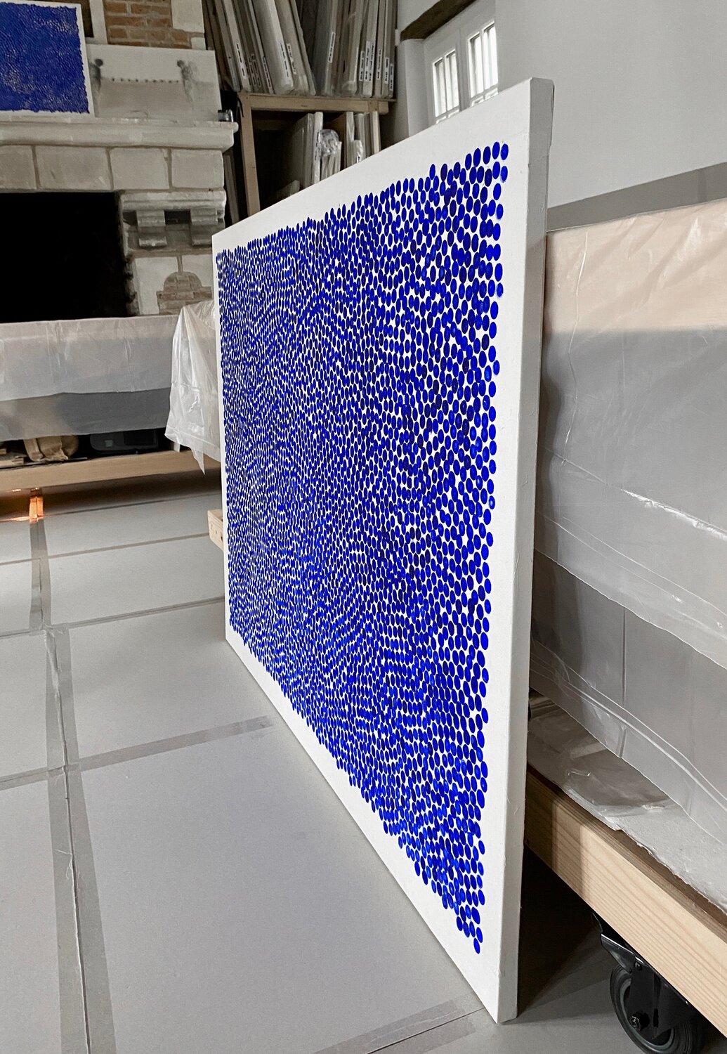 " Temps céleste " 2025 by Hanna Sidorowicz (2025) : Painting Acrylic ...