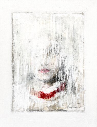 "INVISIBLE, 2026" by Hanna Sidorowicz (2026) : Painting Acrylic, Ink on ...