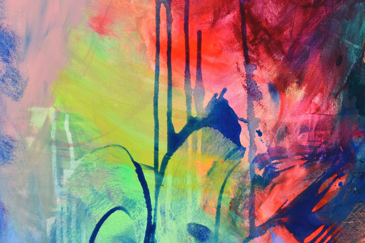 Species by Sebastian Merk (2022) : Painting Acrylic, Ink on Canvas ...