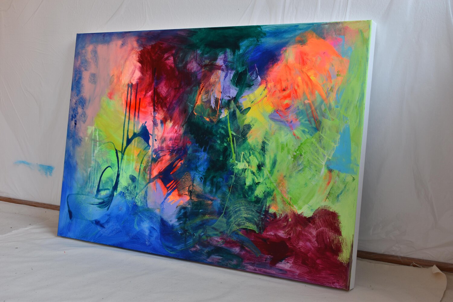 Species by Sebastian Merk (2022) : Painting Acrylic, Ink on Canvas ...