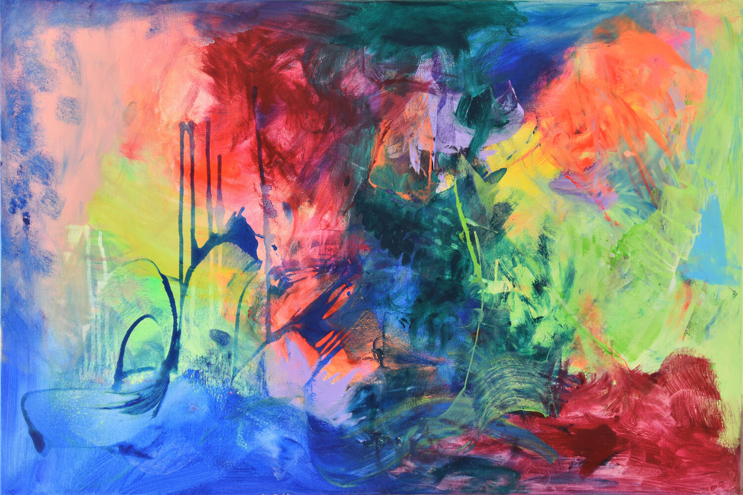 Species by Sebastian Merk (2022) : Painting Acrylic, Ink on Canvas ...