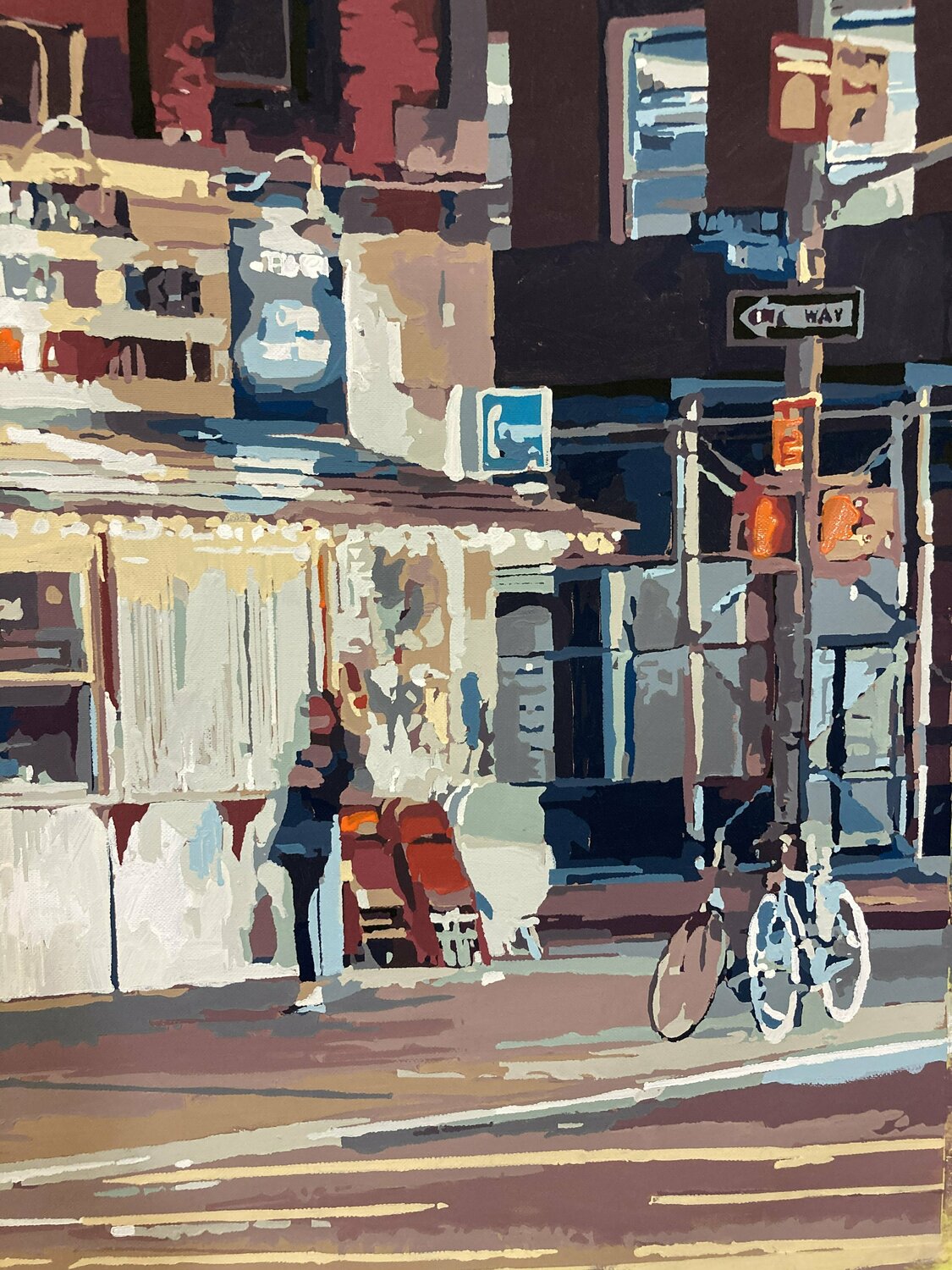 The Corner 2021 by Marco Barberio (2021) : Painting Acrylic on Canvas ...