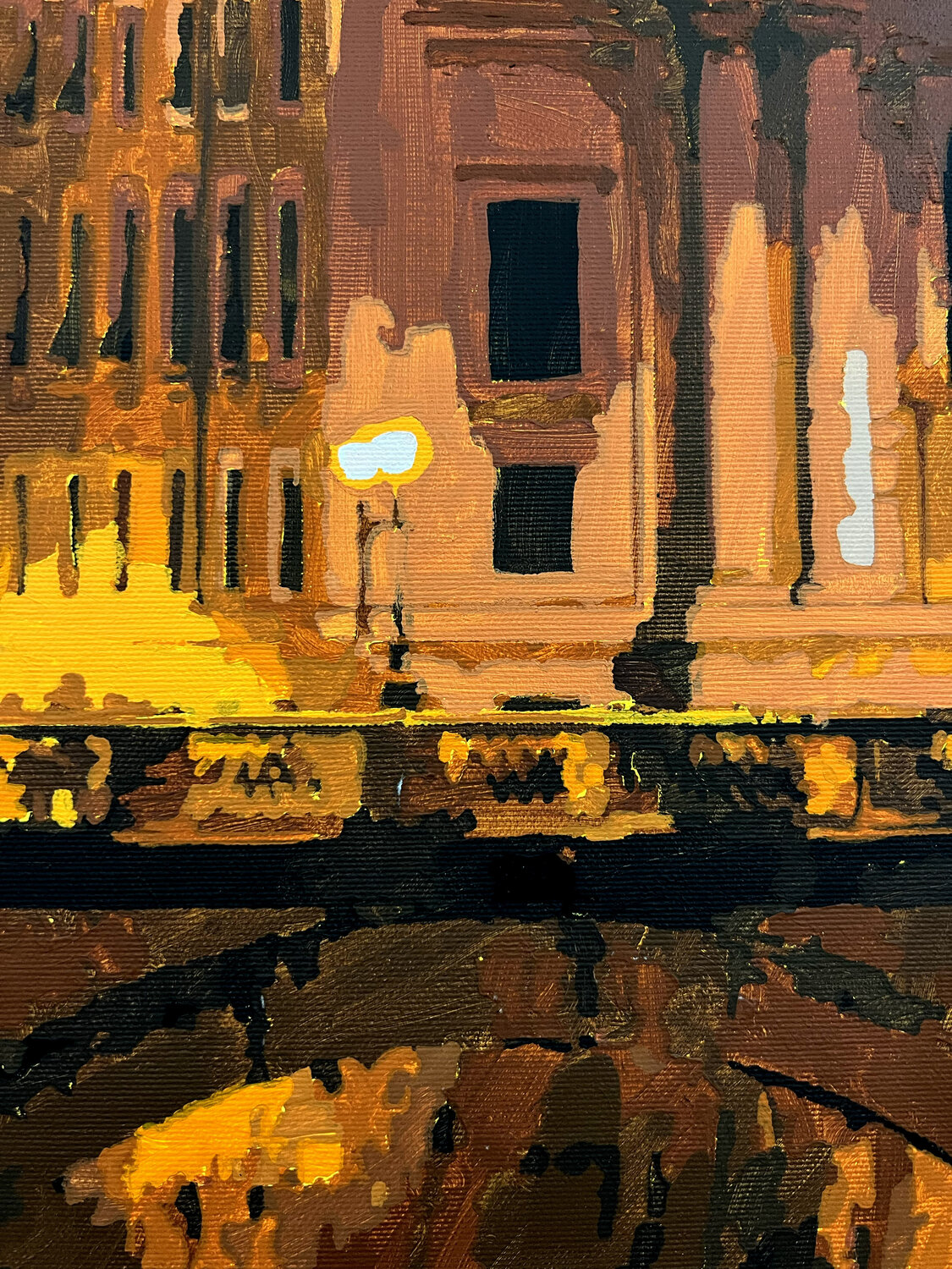 San Pietro in Blu by Marco Barberio (2023) : Painting Acrylic on Canvas ...