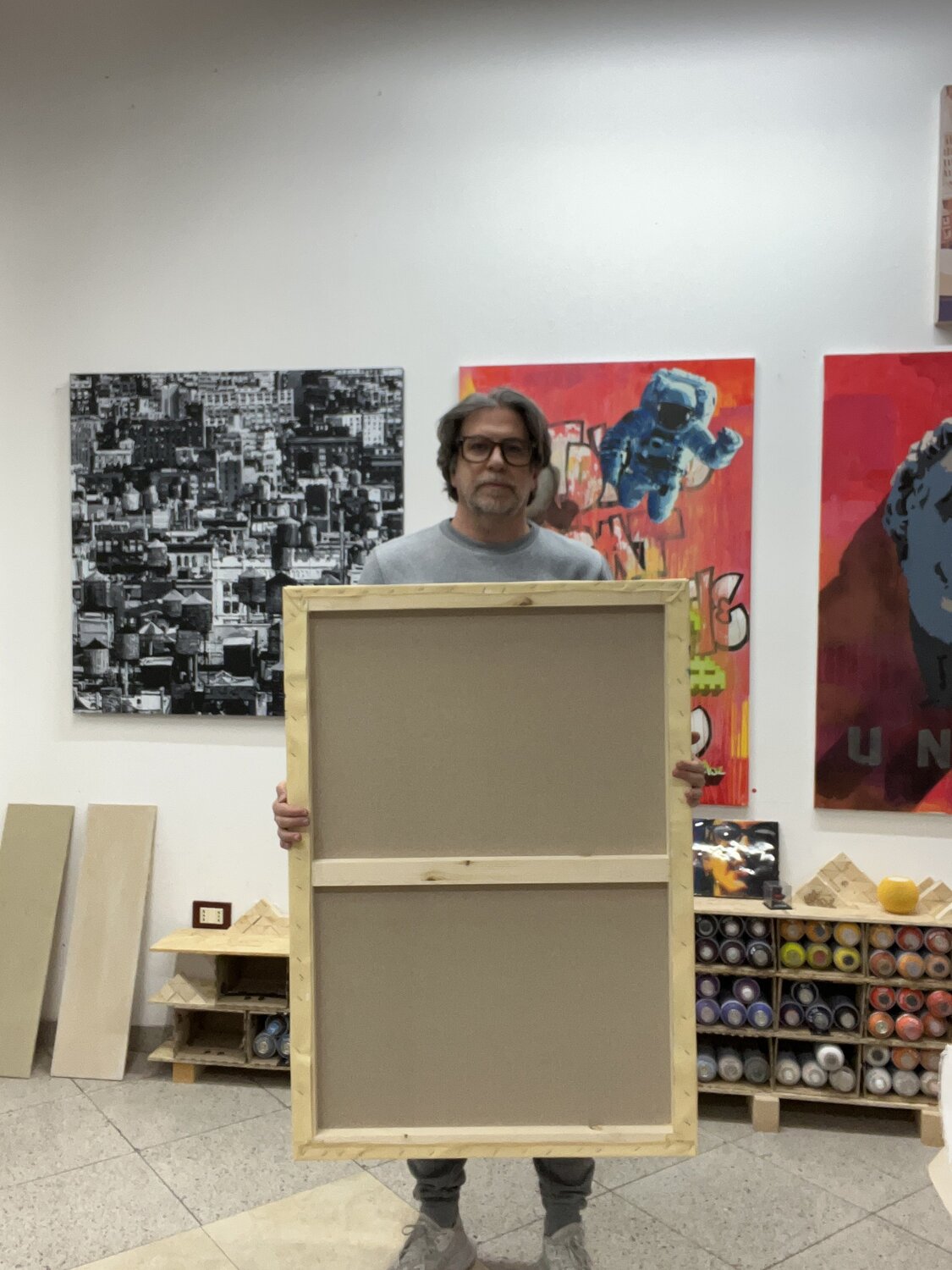 Procida Blu by Marco Barberio (2023) : Painting Acrylic on Canvas ...