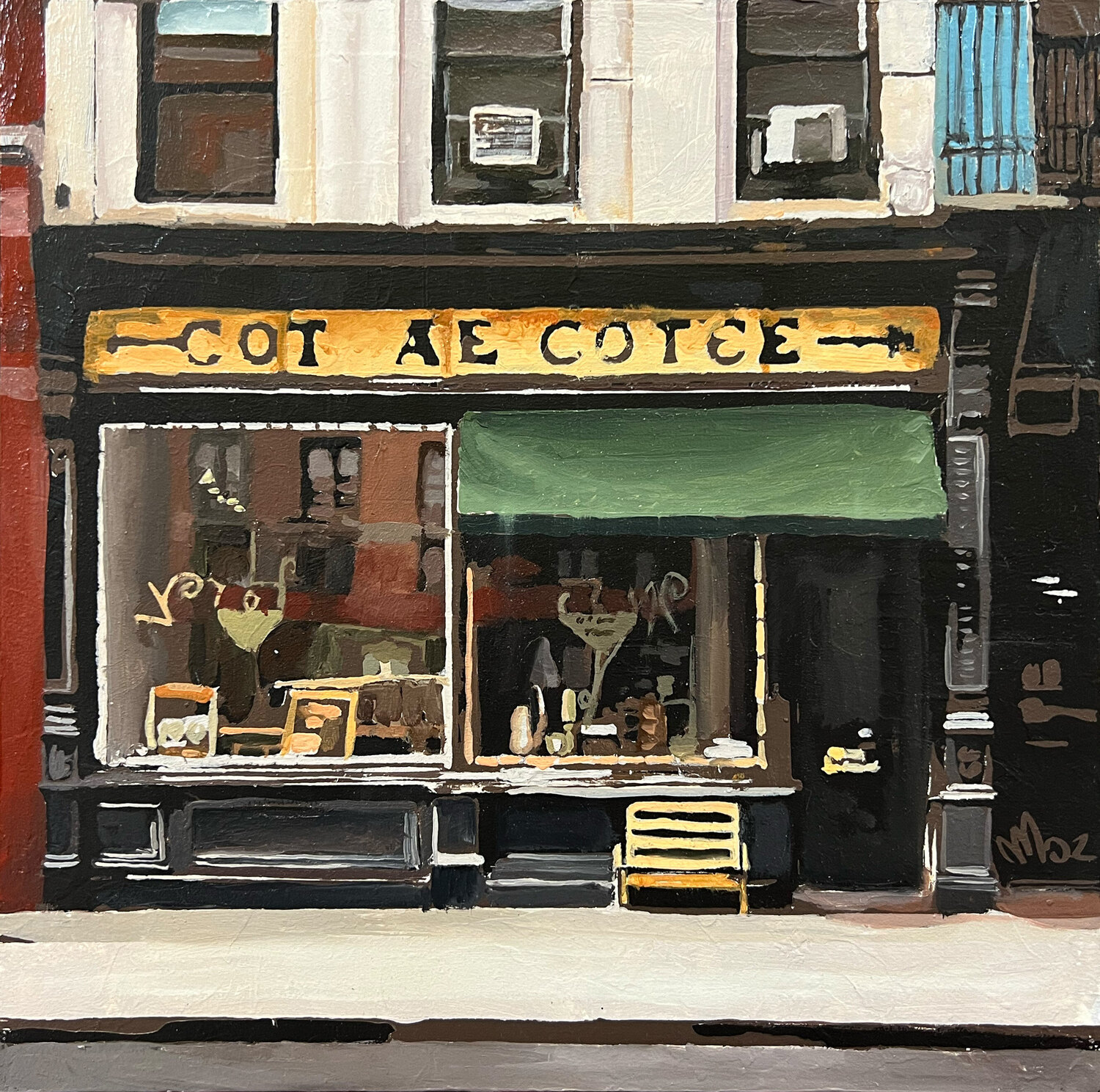 Bodega by Marco Barberio (2024) : Painting Oil on Wood - Singulart