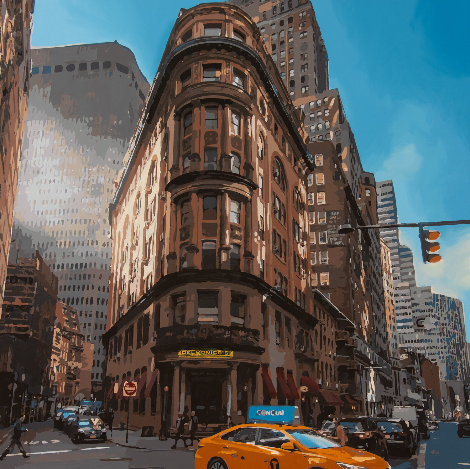 ray of light by Marco Barberio (2025) : Painting Acrylic on Canvas ...