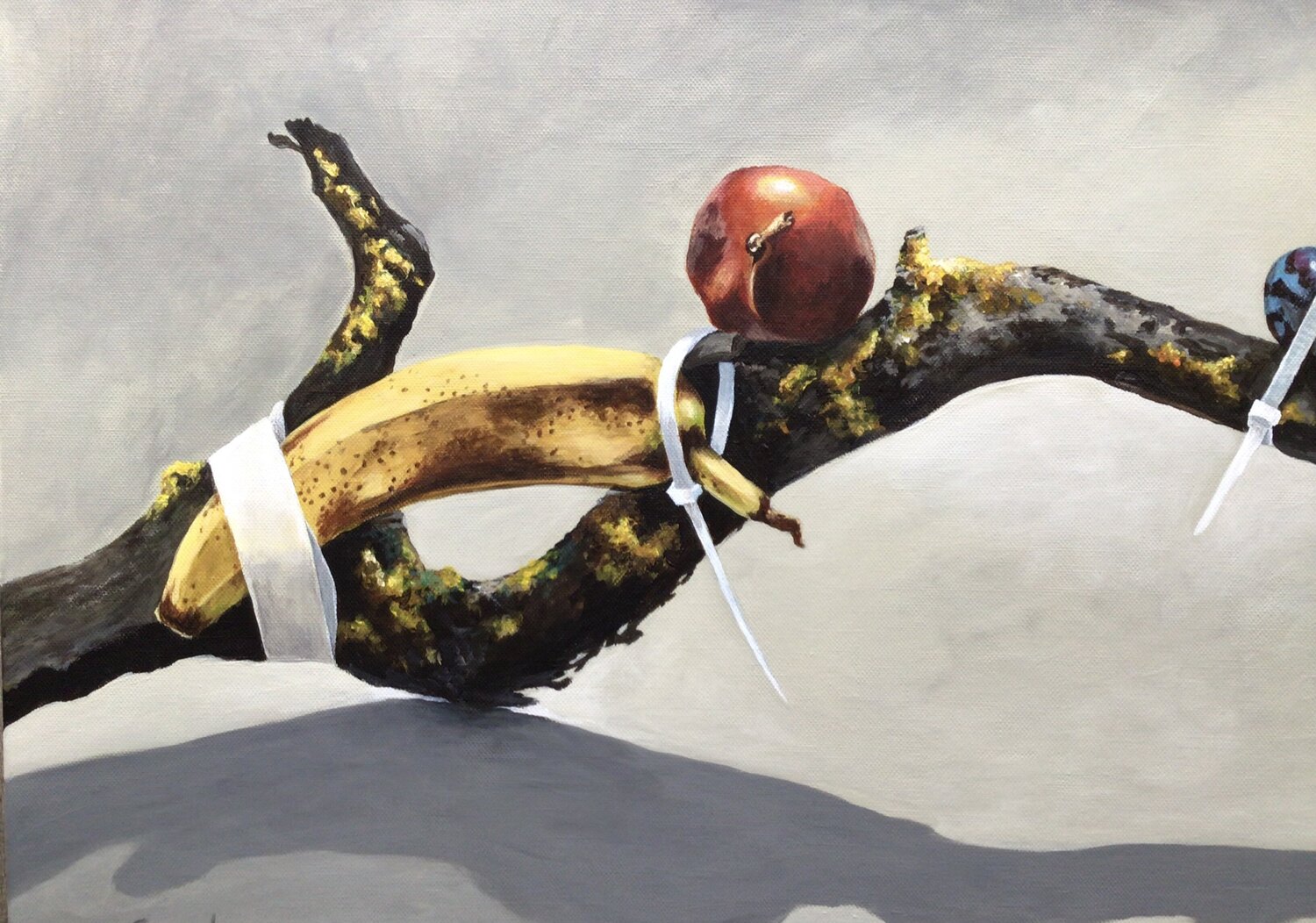 Ramo di frutta von Carmelo Margarone (2023): Malerei Acryl auf Leinwand ...