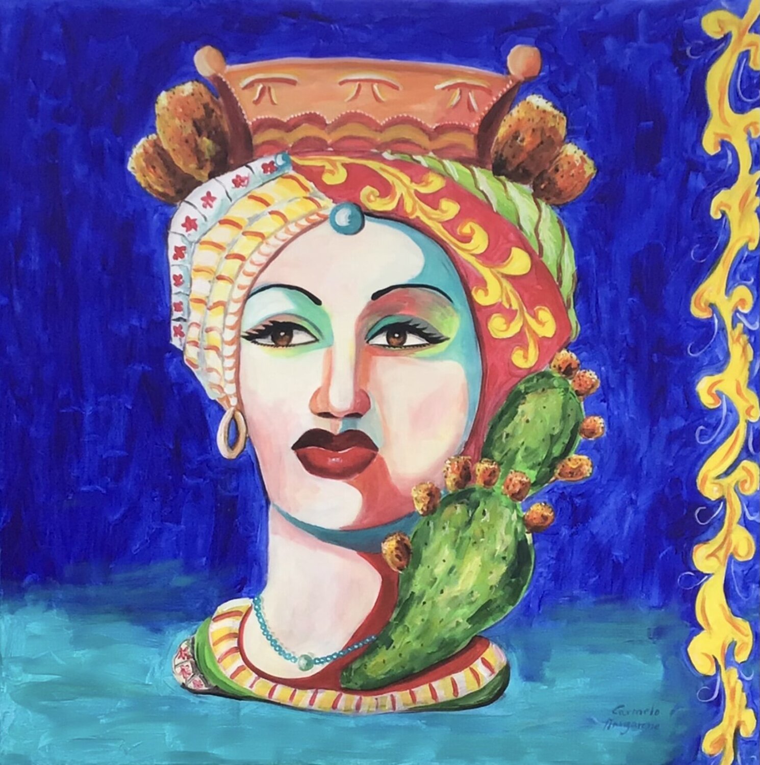 Teste di Moro Donna con fichi d'india by Carmelo Margarone (2022 ...