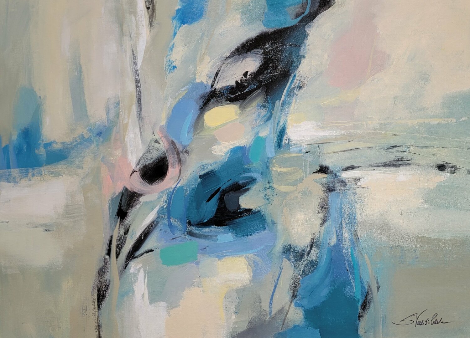 Old Port Reminiscence by Silvia Vassileva (2022) : Painting Acrylic on ...