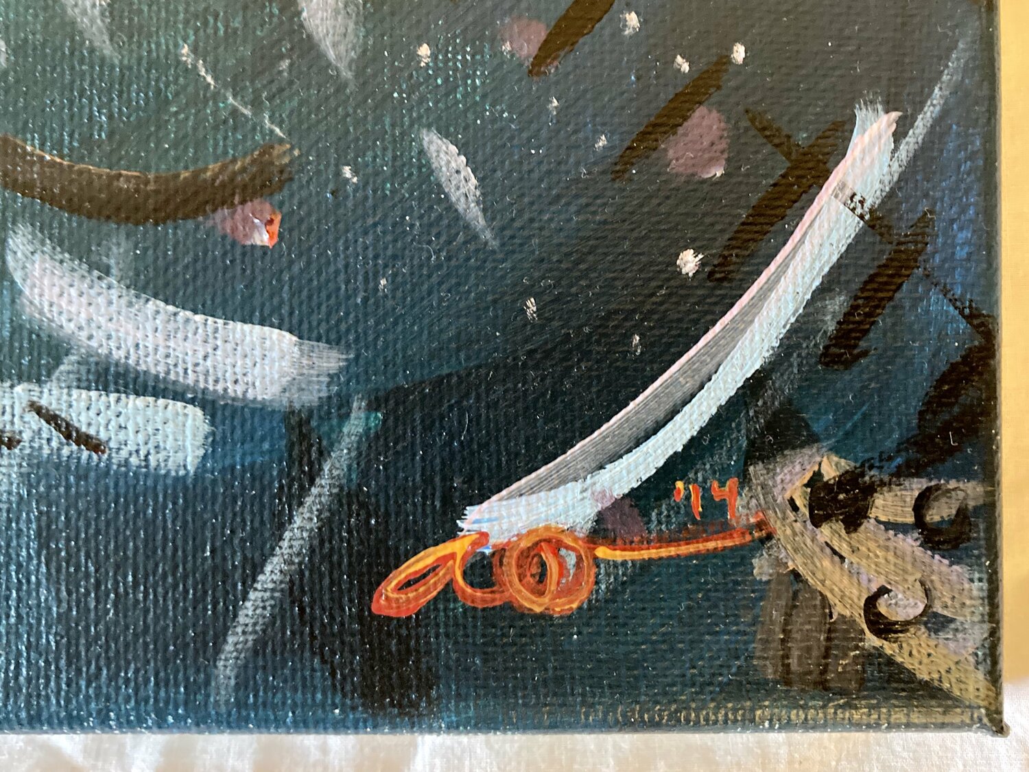 Angel by Adam Disbrow (2014) : Painting Acrylic on Canvas - Singulart