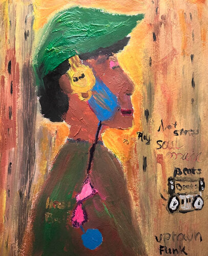 Uptown Soul by Steven Elijah Neuhaus (2024) : Painting Acrylic ...