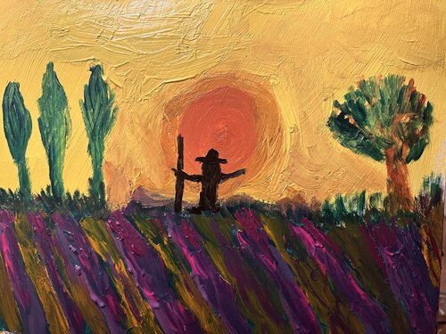 Die Hoffnung des Schäfers by Steven Elijah Neuhaus (2024) : Painting ...