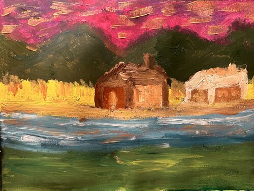 Am Fluss der Provence by Steven Elijah Neuhaus (2024) : Painting ...