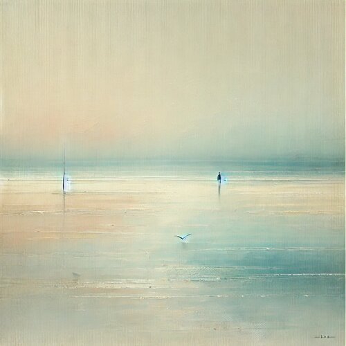 Die seichte See by Steven Elijah Neuhaus (2025) : Painting Acrylic ...