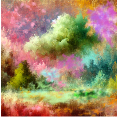 Lauf der Zeit by Steven Elijah Neuhaus (2025) : Painting Acrylic ...