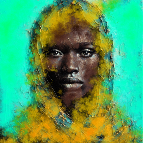 Der Blick des tieferen Sinns de Steven Elijah Neuhaus (2025) : Peinture ...