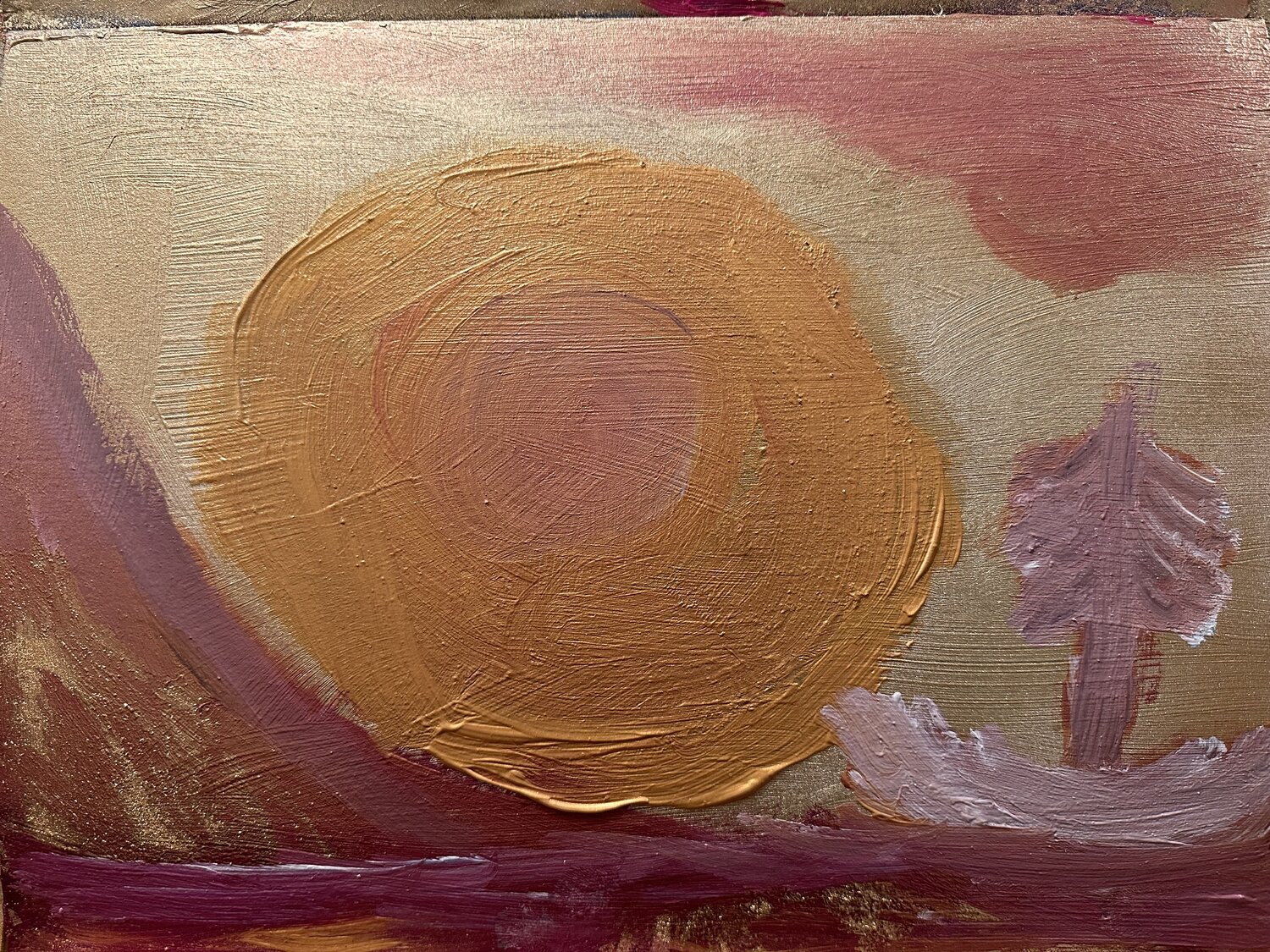 Der große Sonnentag by Steven Elijah Neuhaus (2024) : Painting Acrylic ...