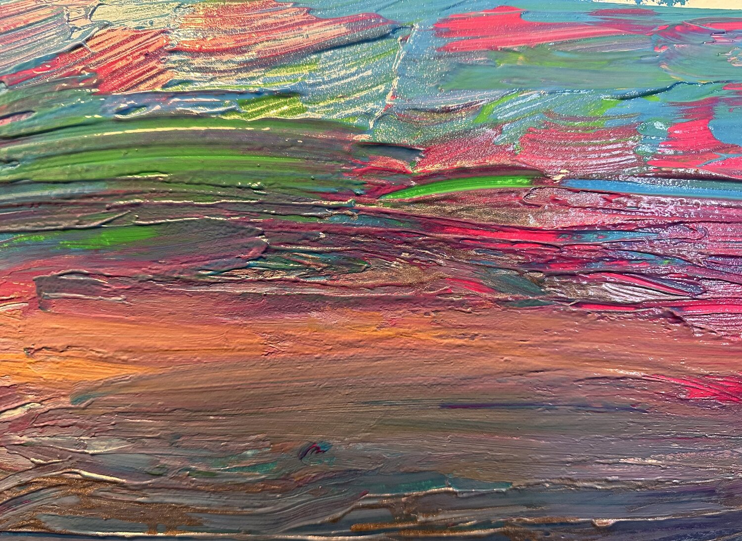 Farbenspiel des Meeres by Steven Elijah Neuhaus (2025) : Painting ...