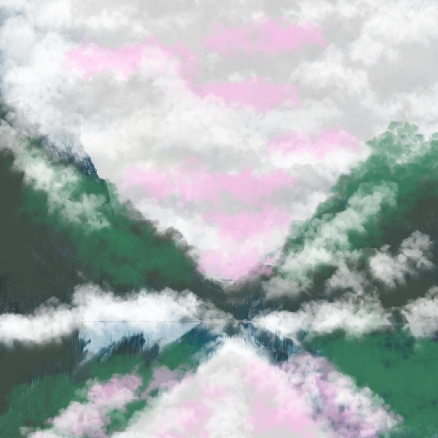 Fjord liebe by Steven Elijah Neuhaus (2025) : Painting Acrylic ...